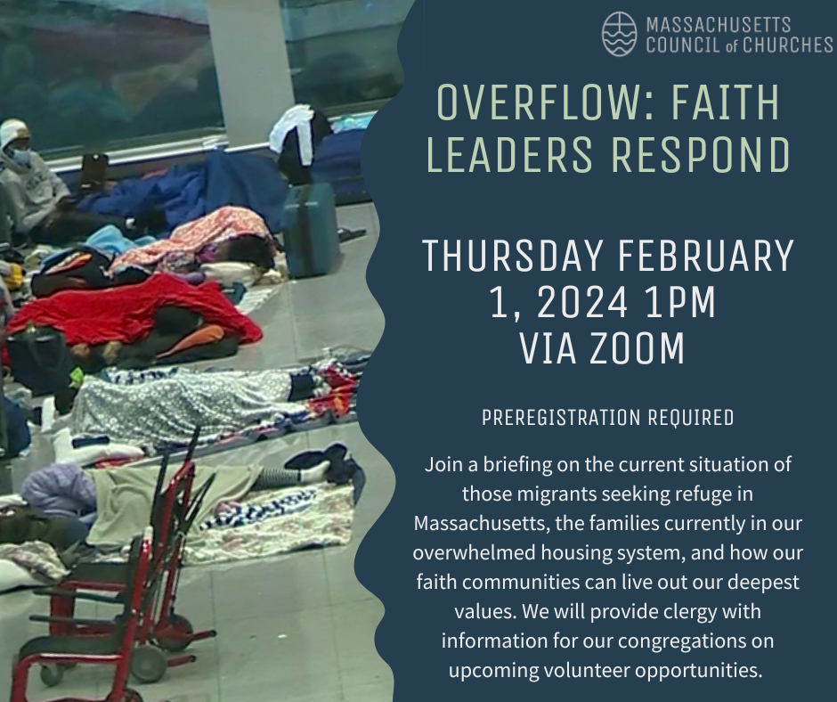 Overflow: Faith Leaders Respond to Asylum Seekers - Massachusetts ...